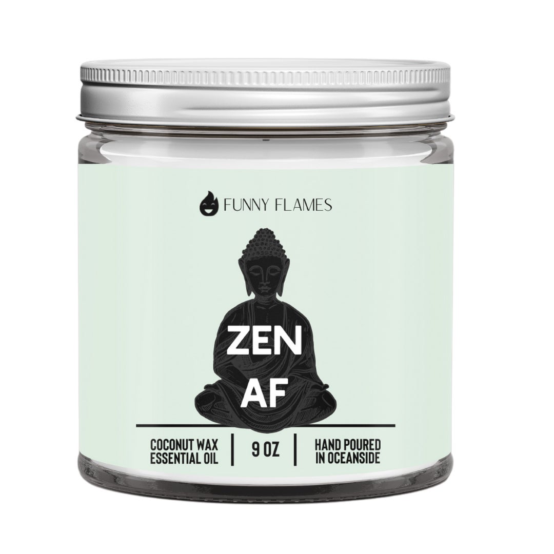 Zen AF Candle - 9 oz. | The Chakra Shack