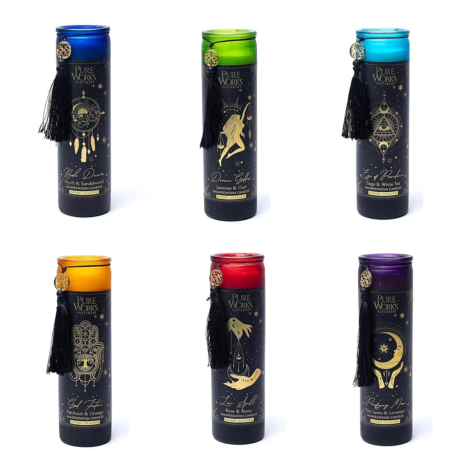 Esoteric Tall Candles | The Chakra Shack